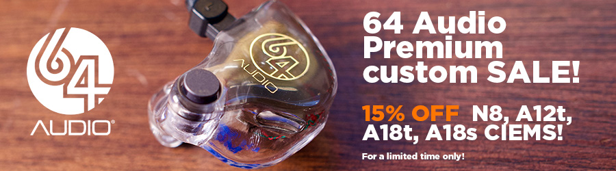 64 Audio March 2021 CIEM Sale - Save 15% N8, A12t, A18t, A18s!